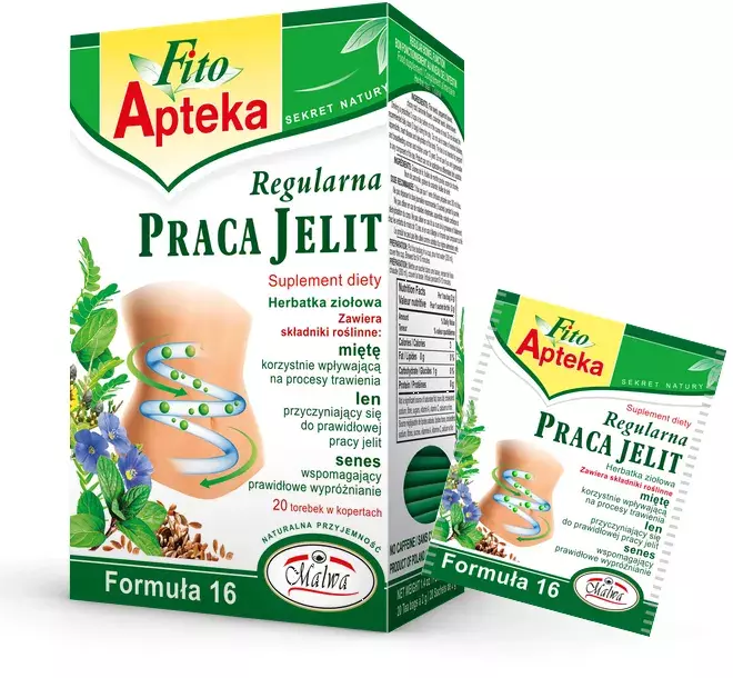 Malwa Fito Apteka Regular Intestinal Operation Herbal Tea with Mint ...