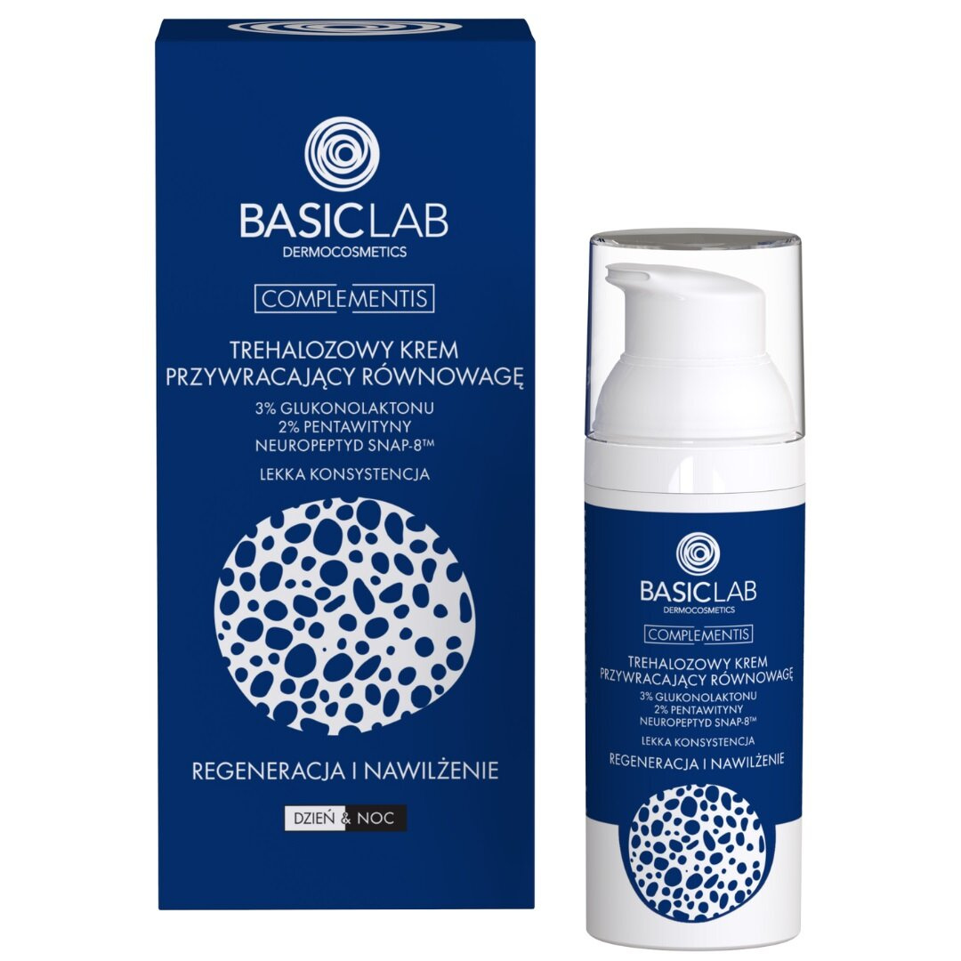 BasicLab Trehalose Light Balancing Cream 3% Gluconolactone 2% ...