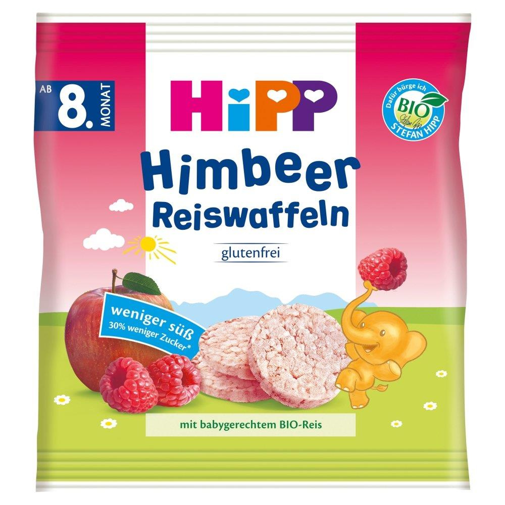 Hipp Bio Raspberry Rice Wafers 30g | Food \ For Children and Babies ...
