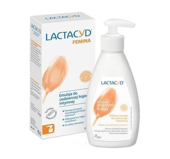 Lactacyd Femina Emulsion Intimate Hygiene Lactic Acid Natural ...