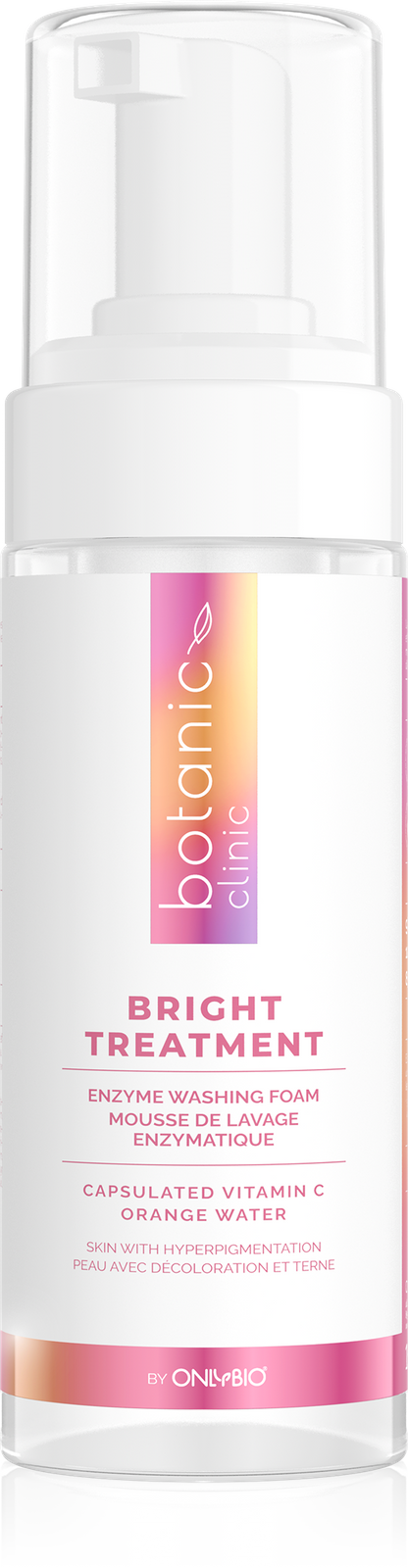 OnlyBio Botanic Clinic Bright Treatment Enzyme Face Wash Foam for ...
