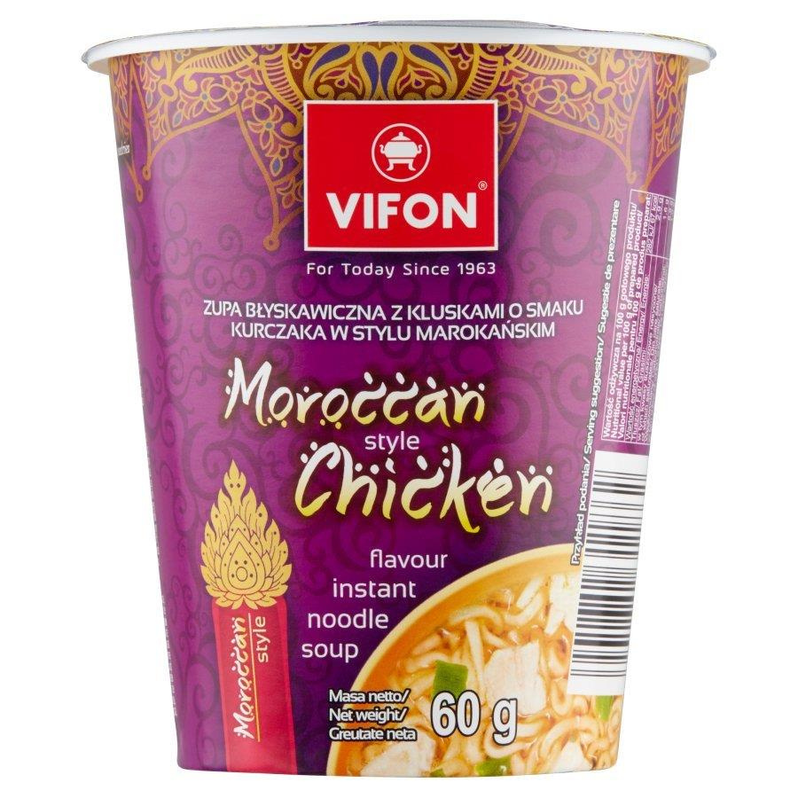 Vifon Soup with Noodles with Chicken Flavor in Moroccan Style 60g