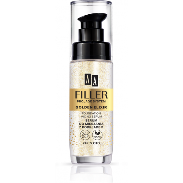AA Filler Pro3 Age System Golden Elixir Foundation Mixing Serum with ...