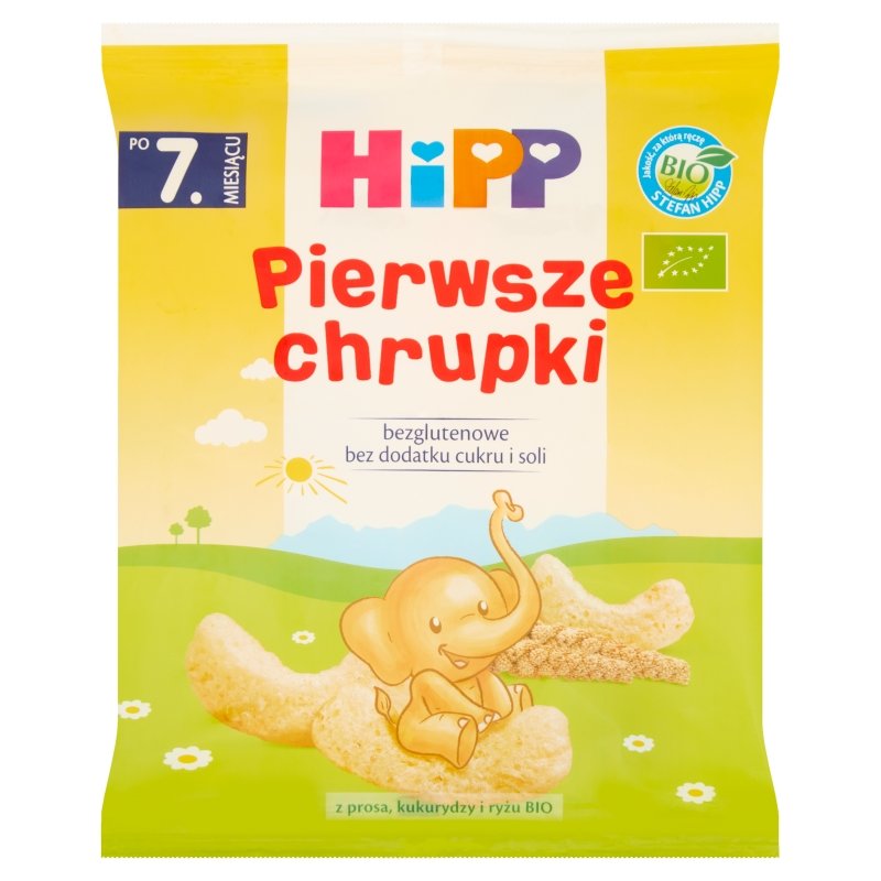 Hipp Bio First Crisps after 7th Month Gluten Free without Sugar and ...