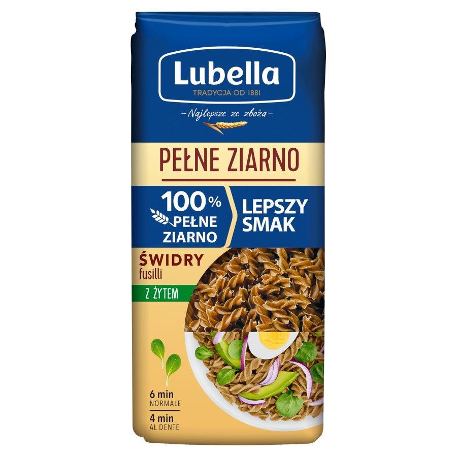 Lubella Full Grain Pasta Drill with Rye 400g