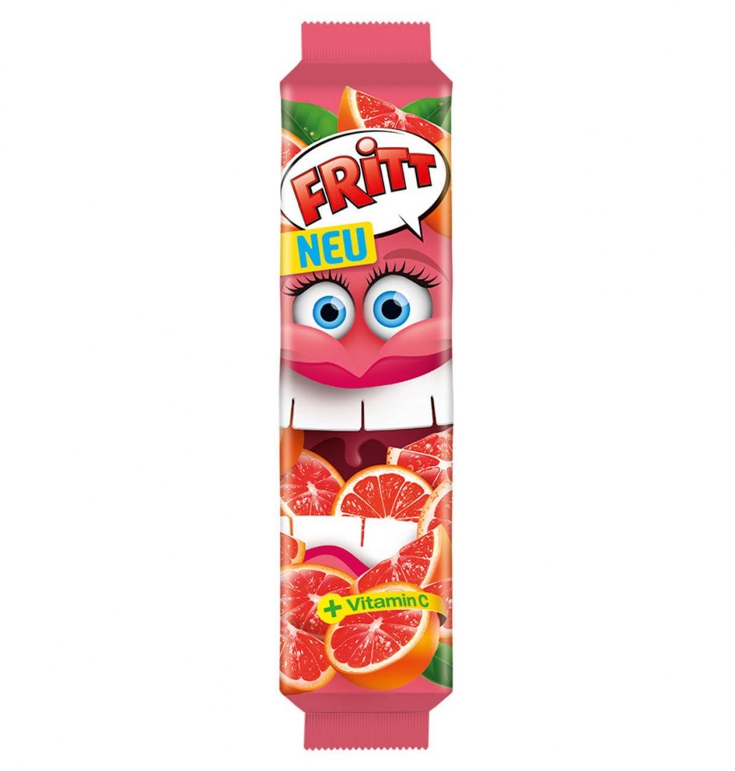 Fritt Chewing Soluble Candy with Vitamin C and Grapefruit Flavour 1 ...
